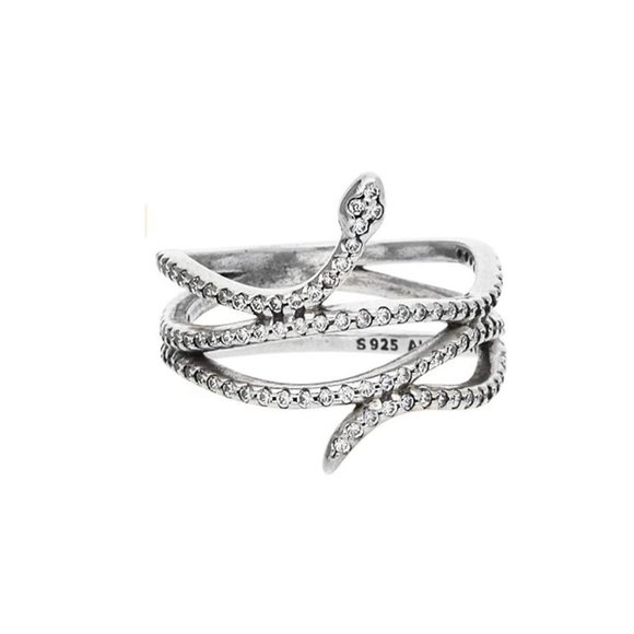 Pandora | Jewelry | Nwot Pandora Snake Ring 52 Only Left | Poshmark